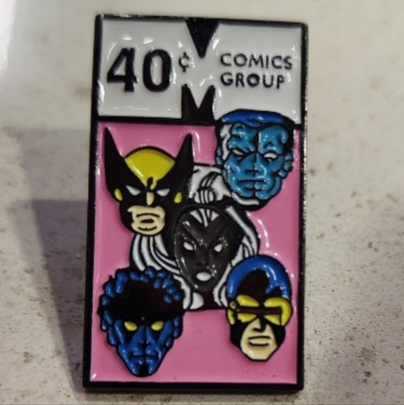 Accessories | Disney Marvel Comics Xmen 4 Cent Character Logo 15 Enamel ...